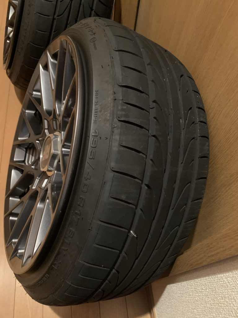17インチ9Jの引っ張りタイヤ装着【195/40r17 】 | Freedom