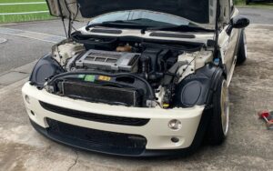 【ミニクーパーR53】エンジンを切った後に電動ファンが回るのは故障ですか？ | Freedom